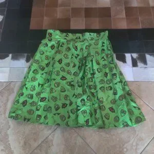 Pinup Couture | Skirts | Pinup Couture Deadly Dames Monster Skirt Size ...